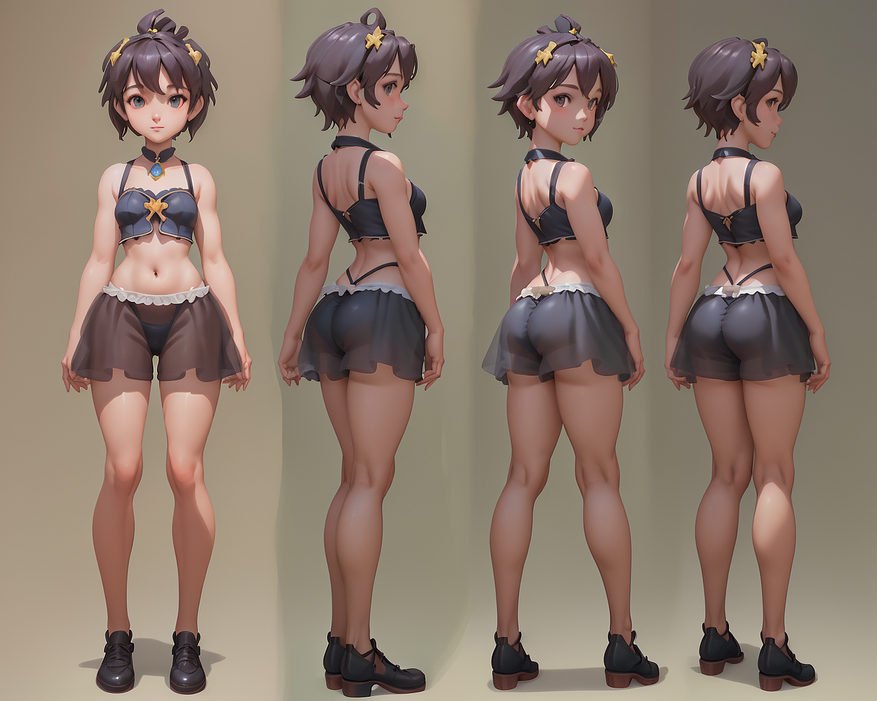 角色设计小合集|3视图_图南丨陈平安版-站酷ZCOOL