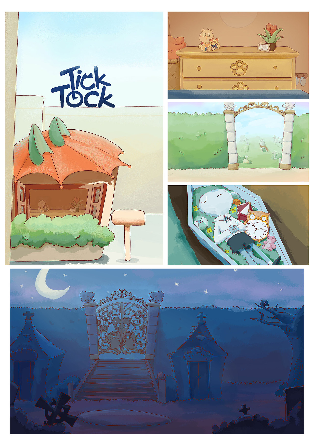 动画短片《Tick Tock》_猫冬咚-站酷ZCOOL