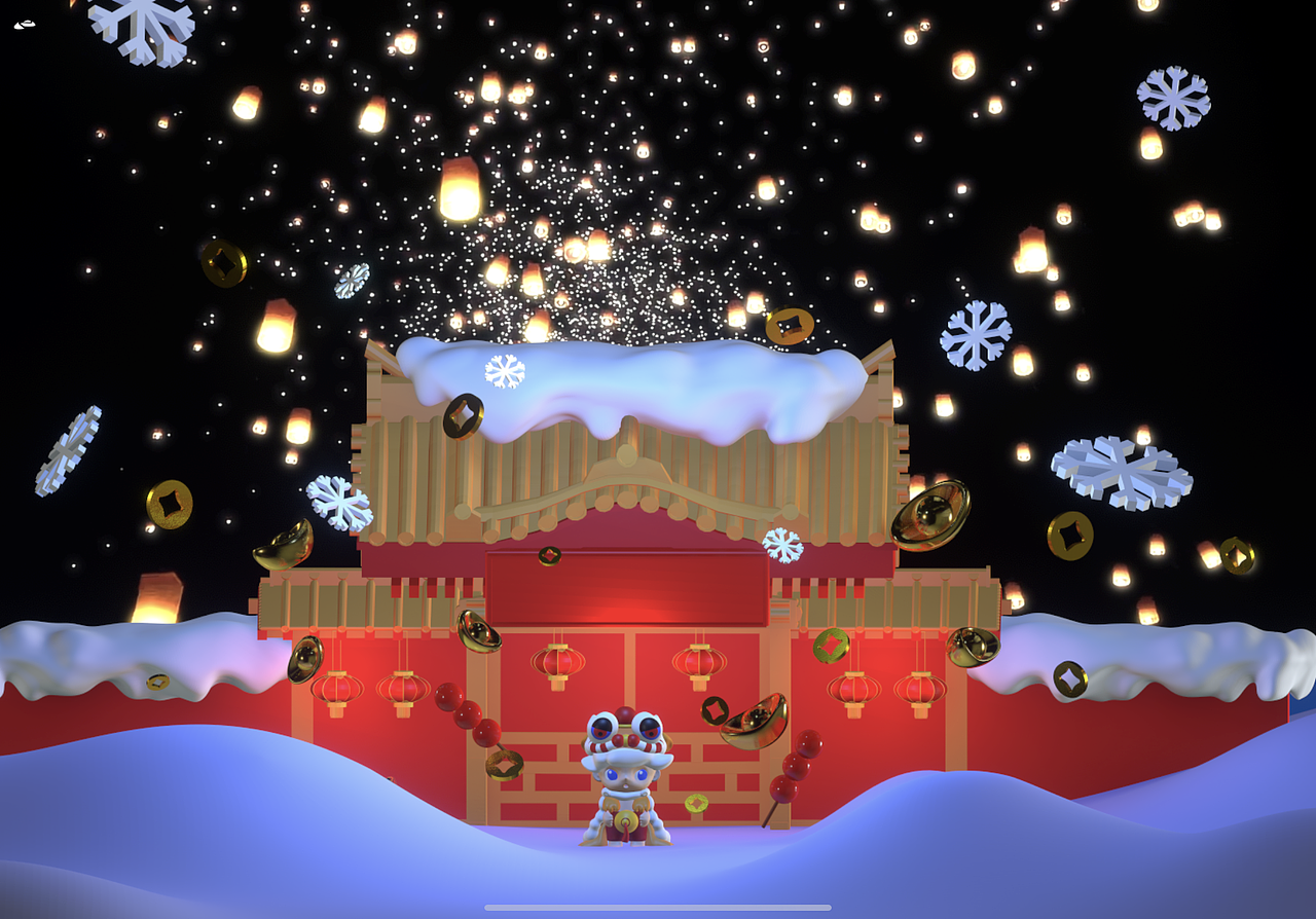 DIMOO 3D IP模型及场景设计_SunKeQin2000-站酷ZCOOL