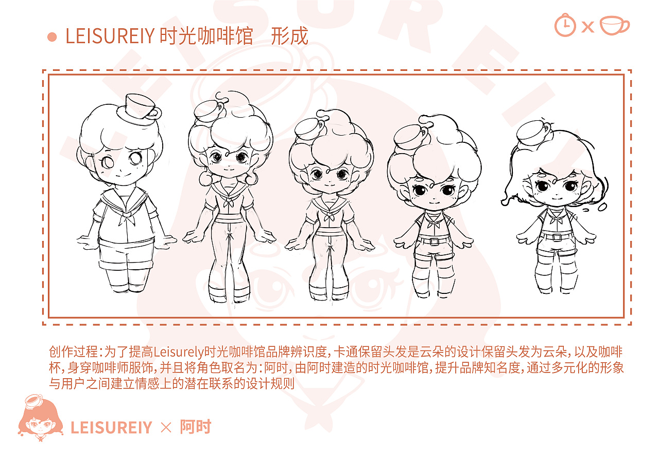 原创IP设计-阿时_桃仁Peach-站酷ZCOOL