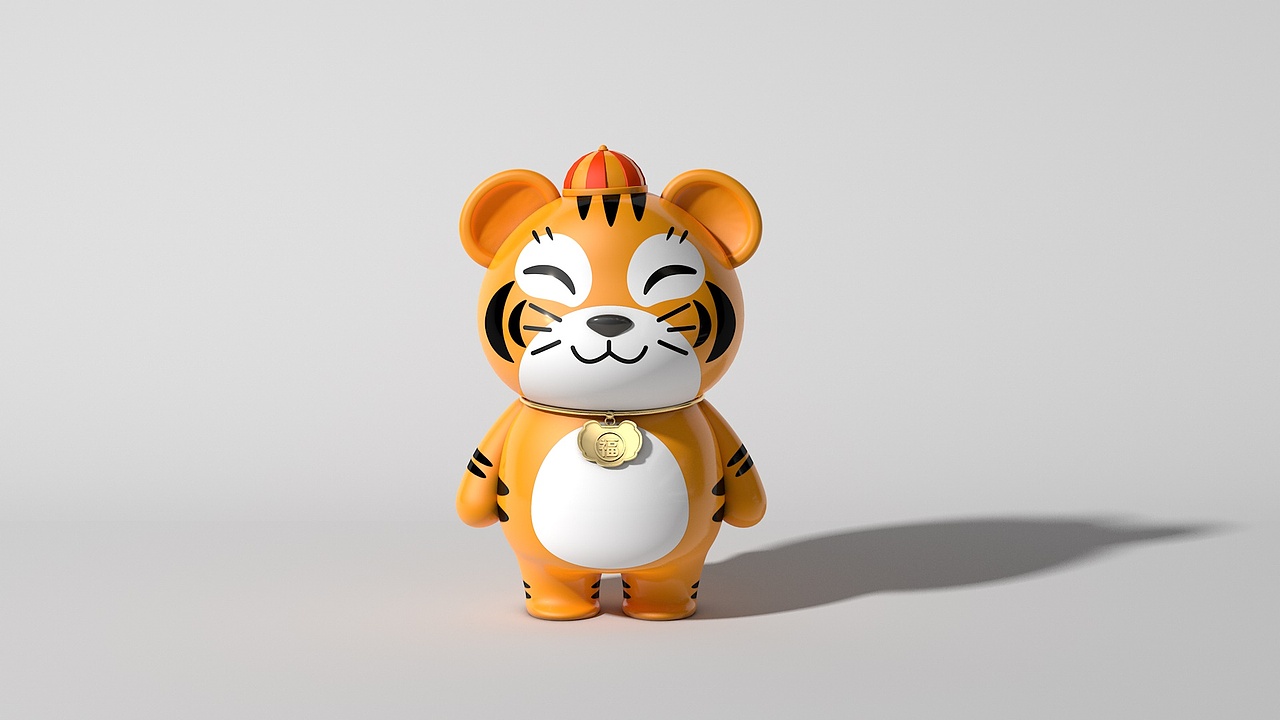 c4d建模渲染-ip形象练习_叶之安-站酷ZCOOL