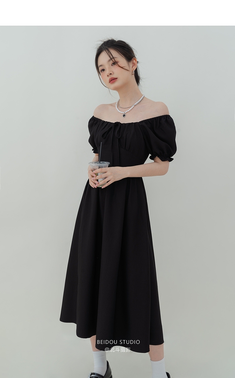 模特KIKI 裙子拍摄 连衣裙拍照_北斗摄影-站酷ZCOOL