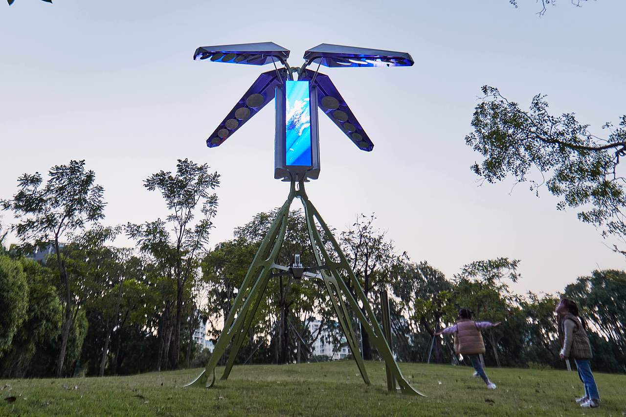 城市光雕塑 | Firefly Machine_有反应工作室-站酷ZCOOL