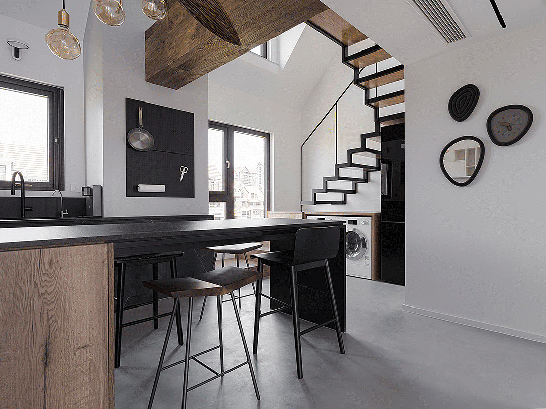 150㎡顶层LOFT _万万学设计-站酷ZCOOL