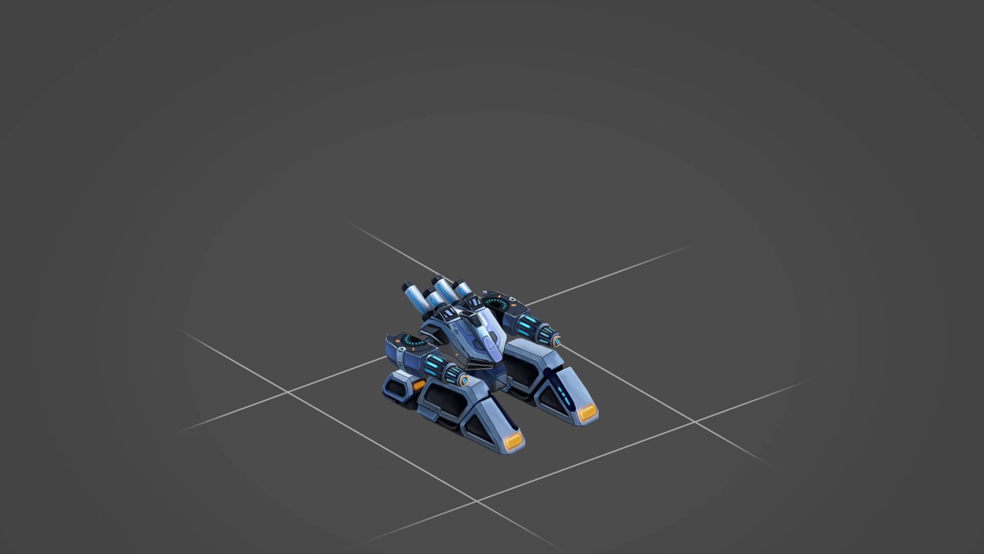 SPINE动效-机甲动作_寒斐-站酷ZCOOL