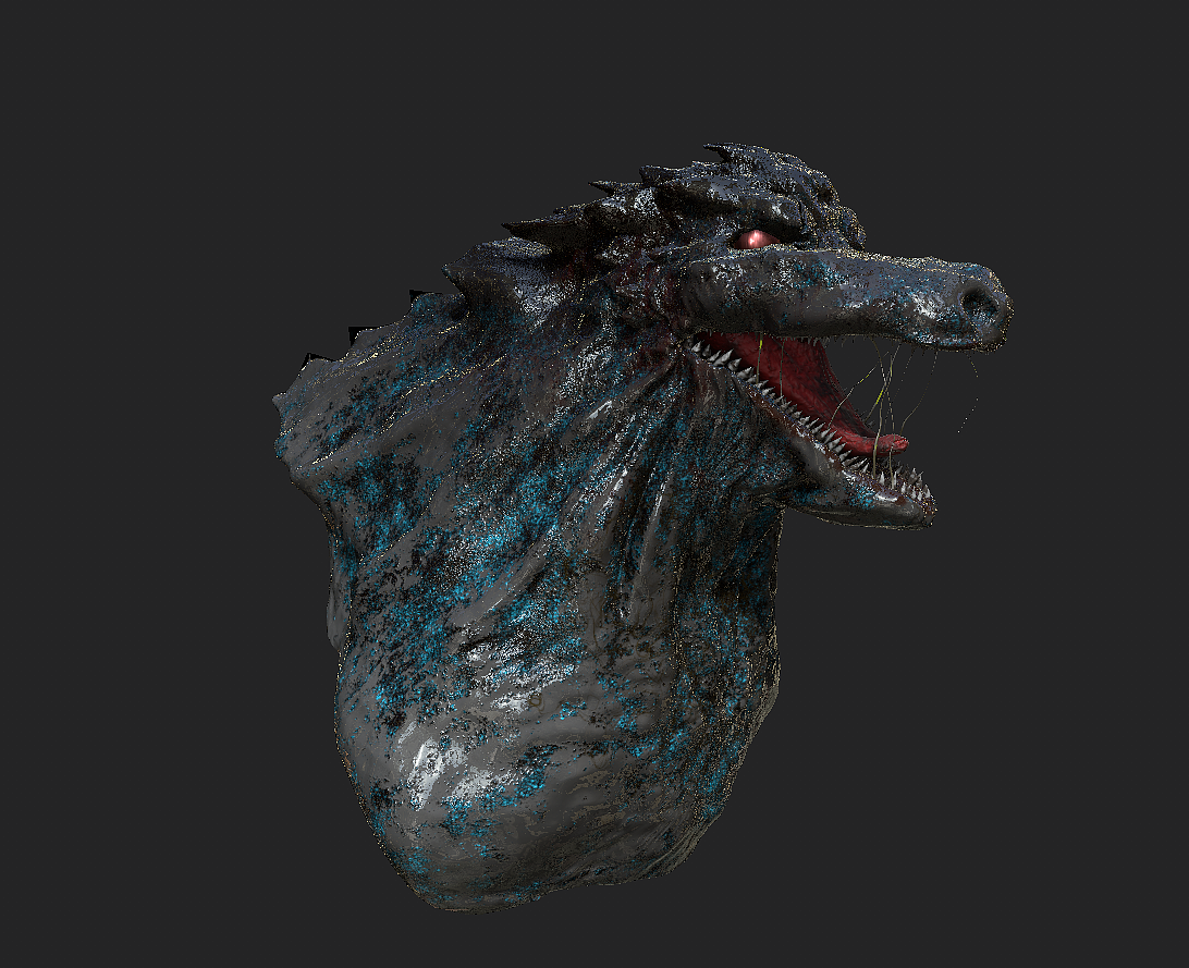 怪兽雕刻制作——三维_Ju5Tin-站酷ZCOOL