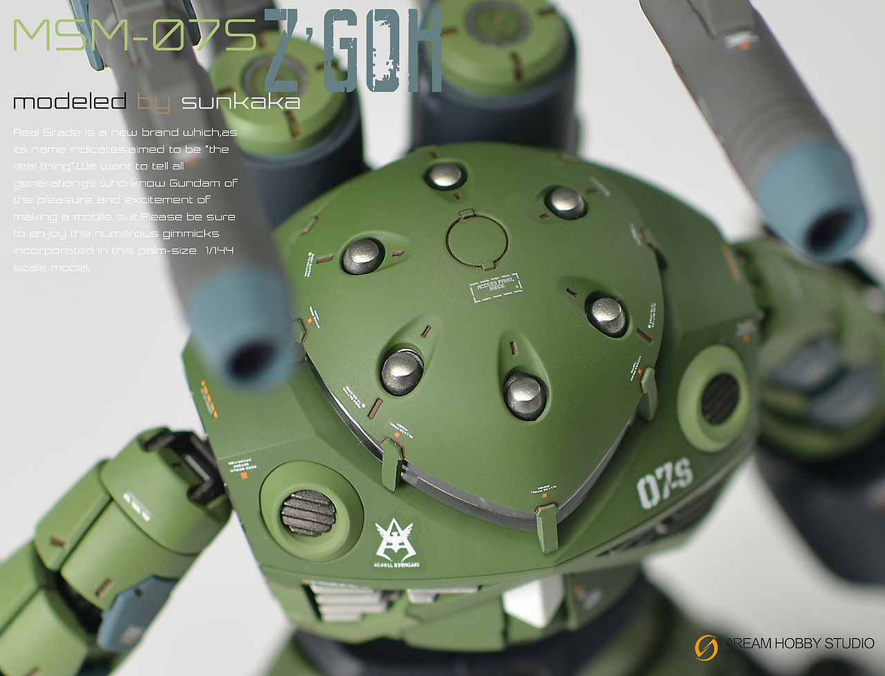 科幻模型设计制作｜《1/144 魔蟹》附改造过程_逍遥2003-站酷ZCOOL