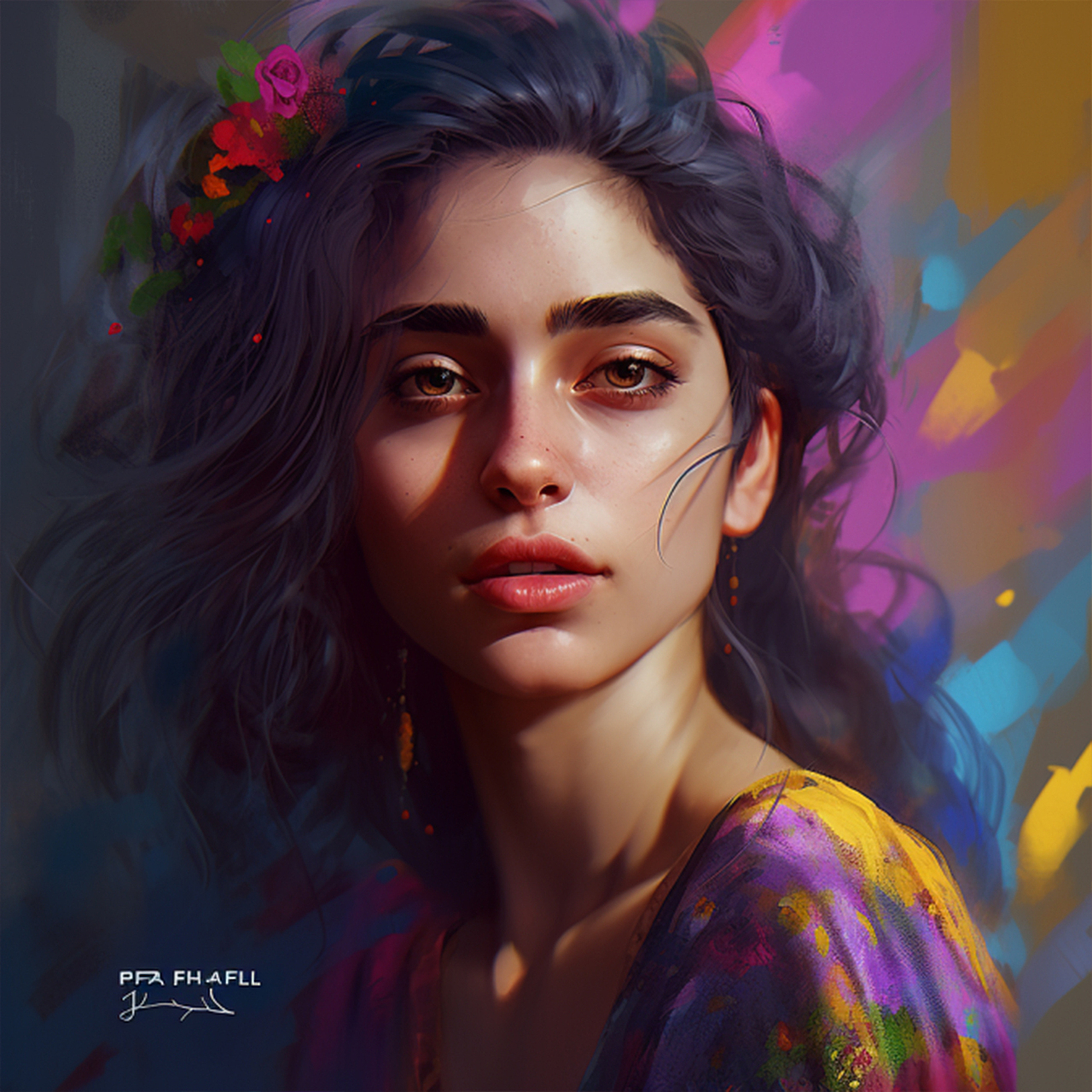 都打不过就加入系列，LINDA（AI)_于随便-站酷ZCOOL