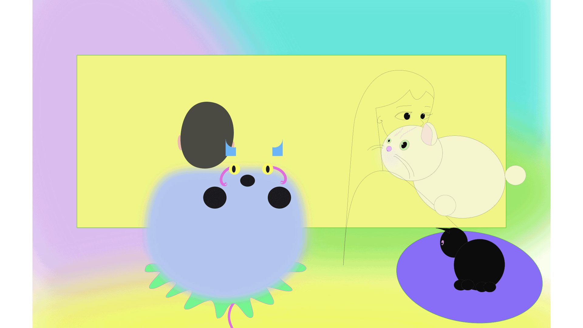 一人一猫制_Anna_Guo-站酷ZCOOL