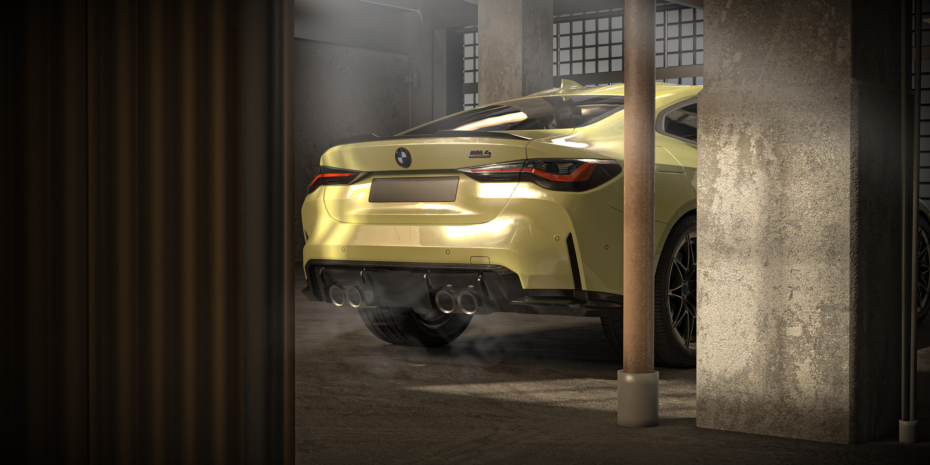 BWM M4渲染_东莞仔-站酷ZCOOL