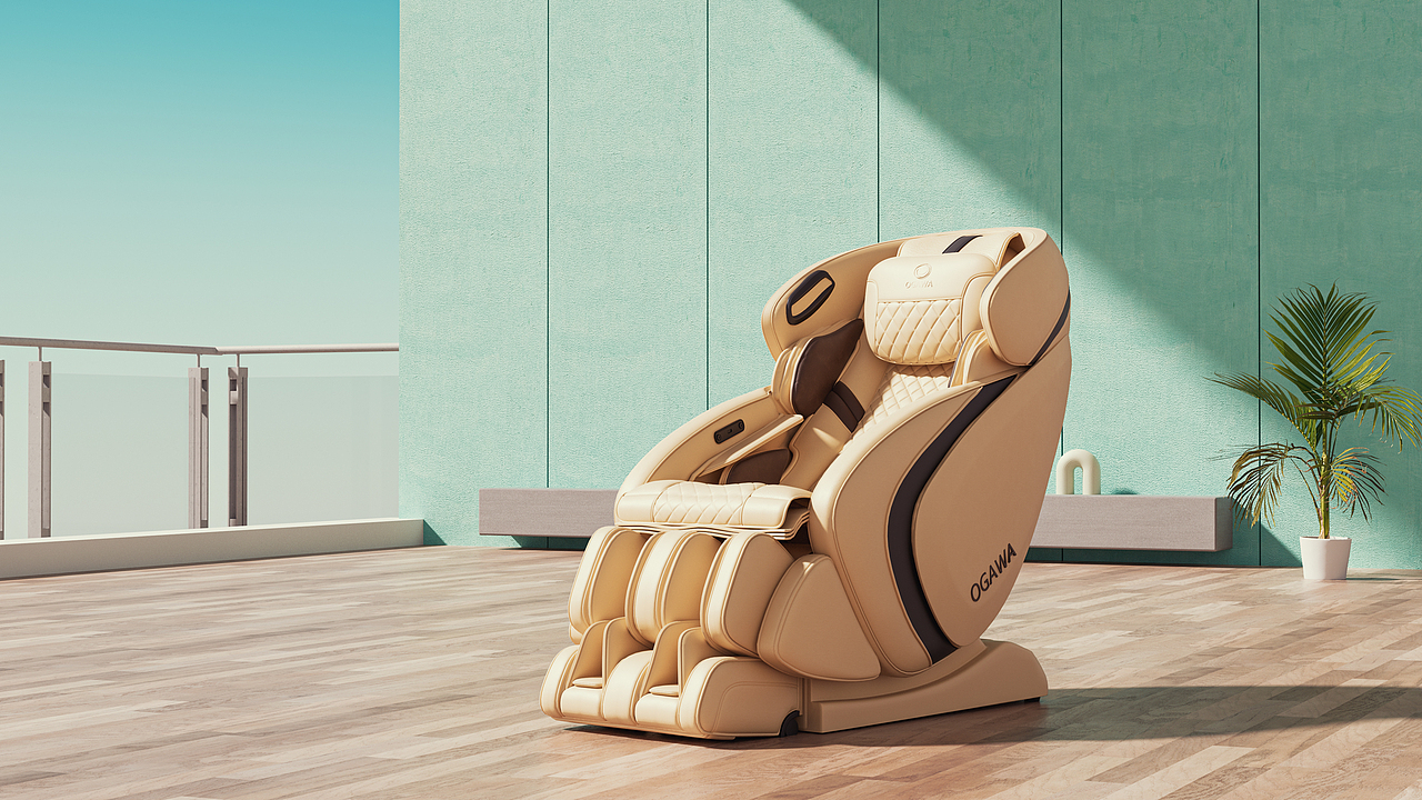 按摩椅产品渲染_BRML-站酷ZCOOL