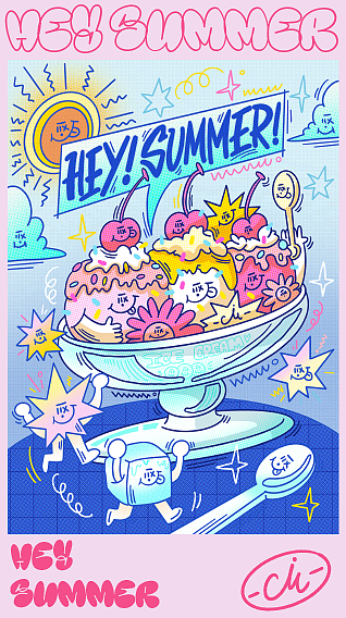 hey！summer！_Mirror小学徒-站酷ZCOOL