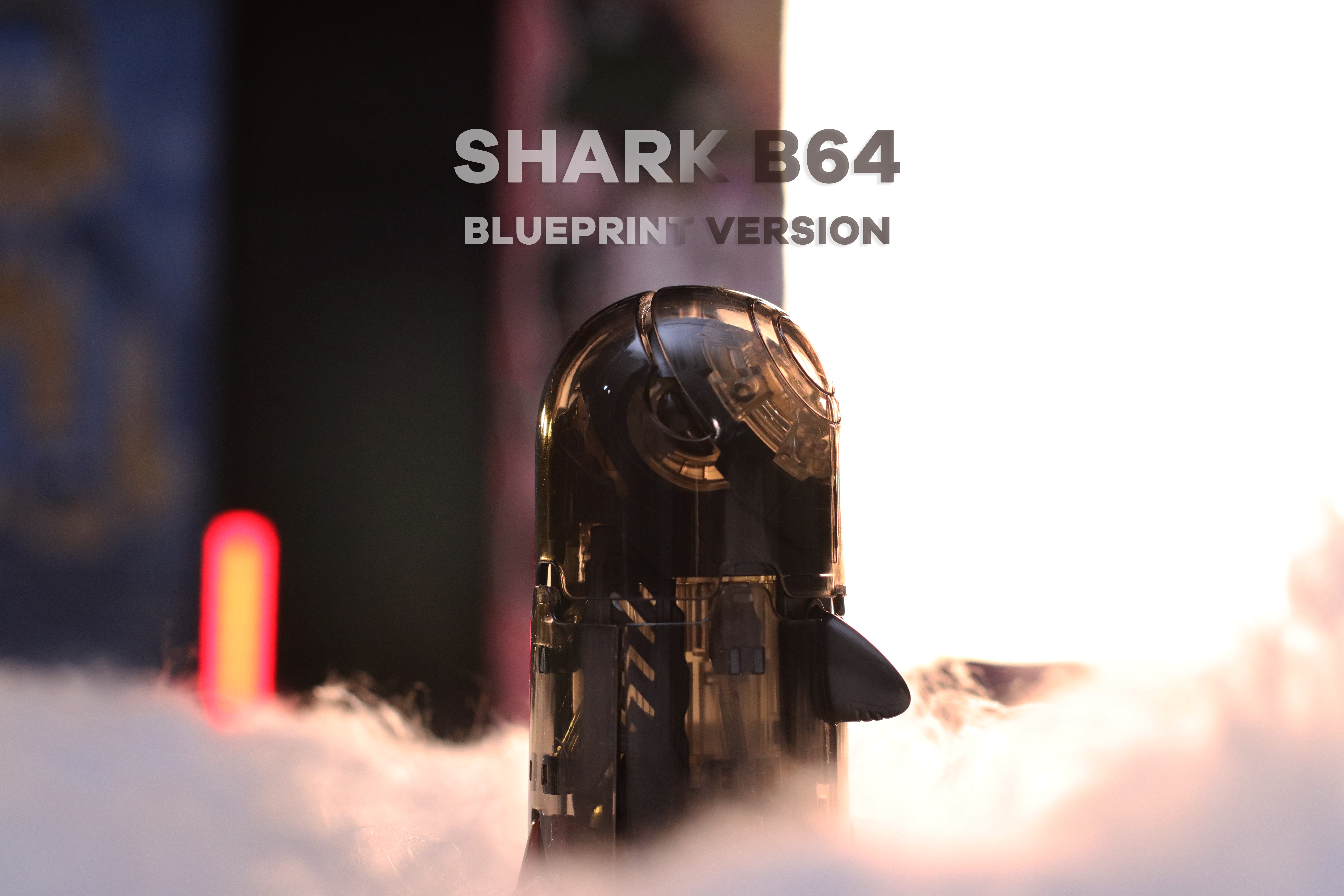 SHARK B64机械鱼弹拼装模型【蓝图版】_BBSHOT-站酷ZCOOL