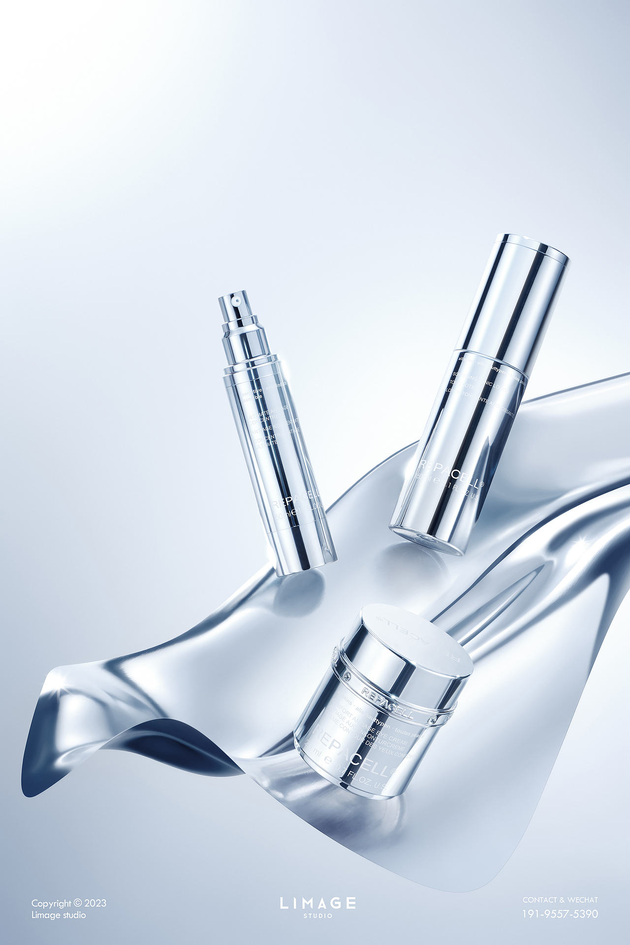 护肤摄影丨REPACELL瑞铂希丨至象Studio_Limage至象-站酷ZCOOL