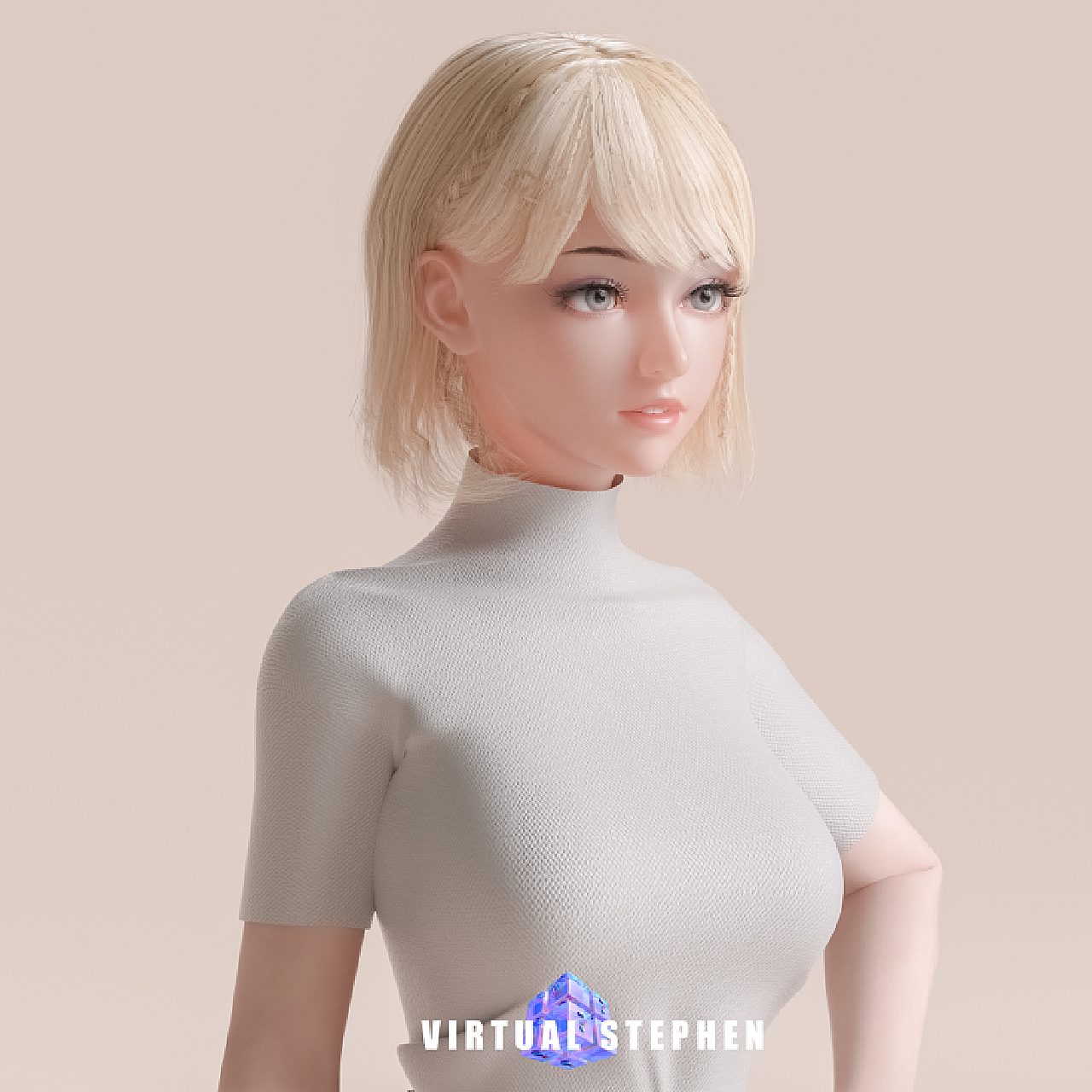 虚拟人 小姐姐 Ultra一modern 站酷zcool