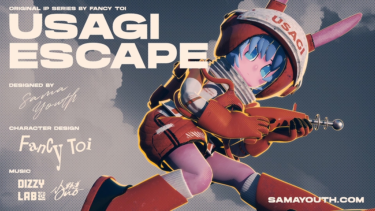 【个人原创CG】Usagi escape逃脱兔_青年萨玛-站酷ZCOOL