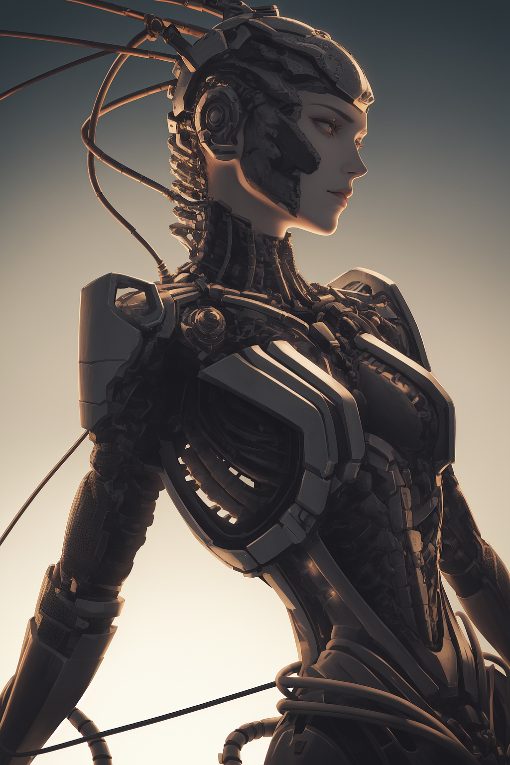 AI绘画 stable diffusion 赛博朋克 未来科技感_小别雨-站酷ZCOOL