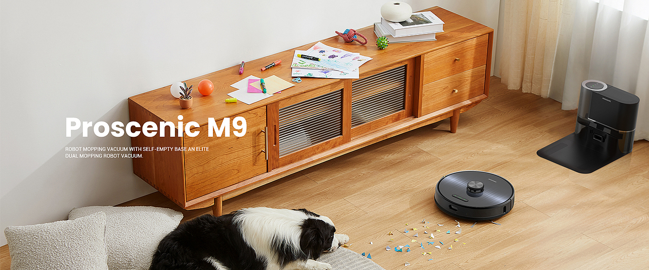 跨境详情页 | Proscenic M9 扫地机器人 联盟设计_OOTO-站酷ZCOOL