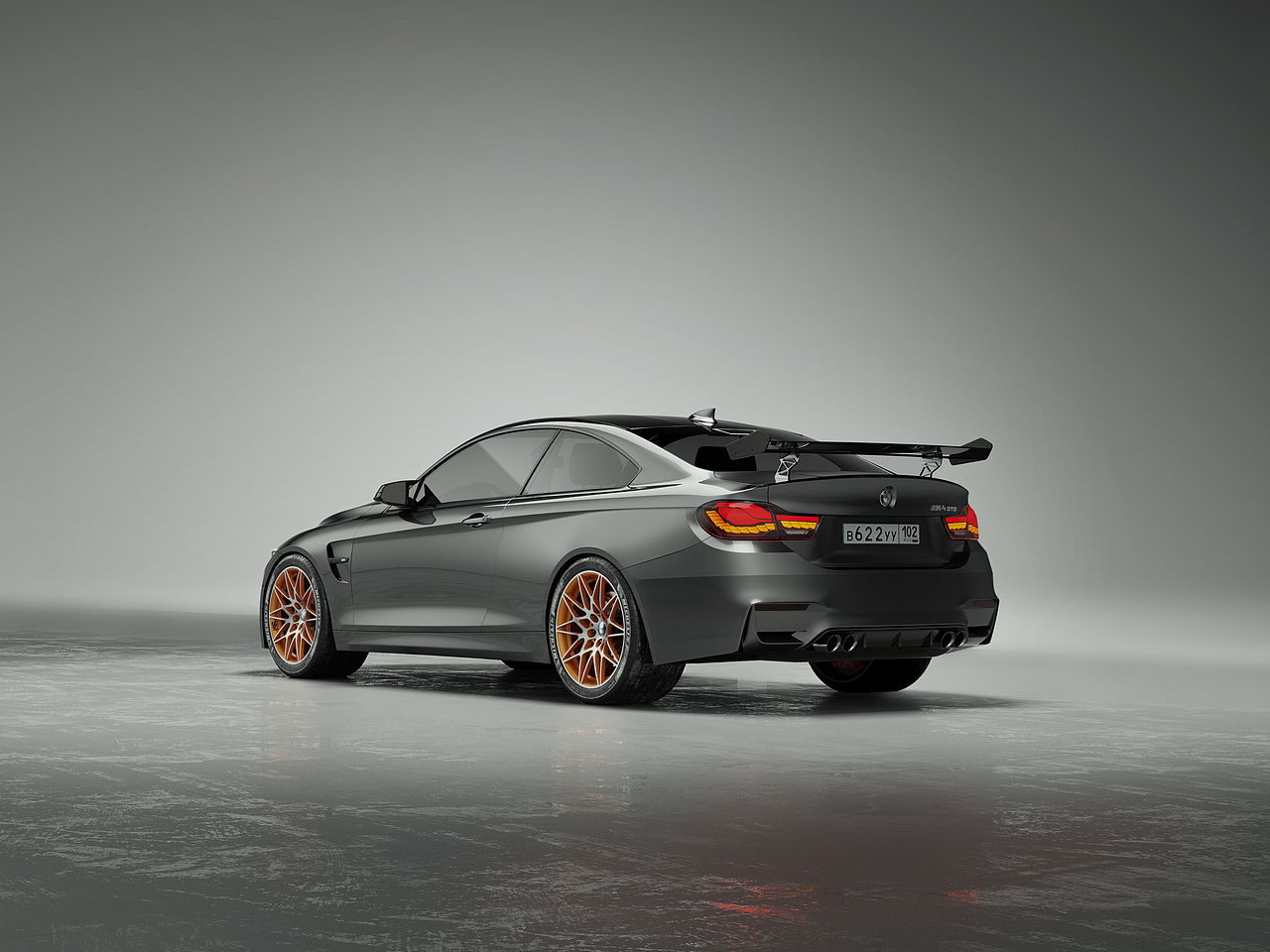 宝马BMW-M4 GTS_河鱼里-站酷ZCOOL