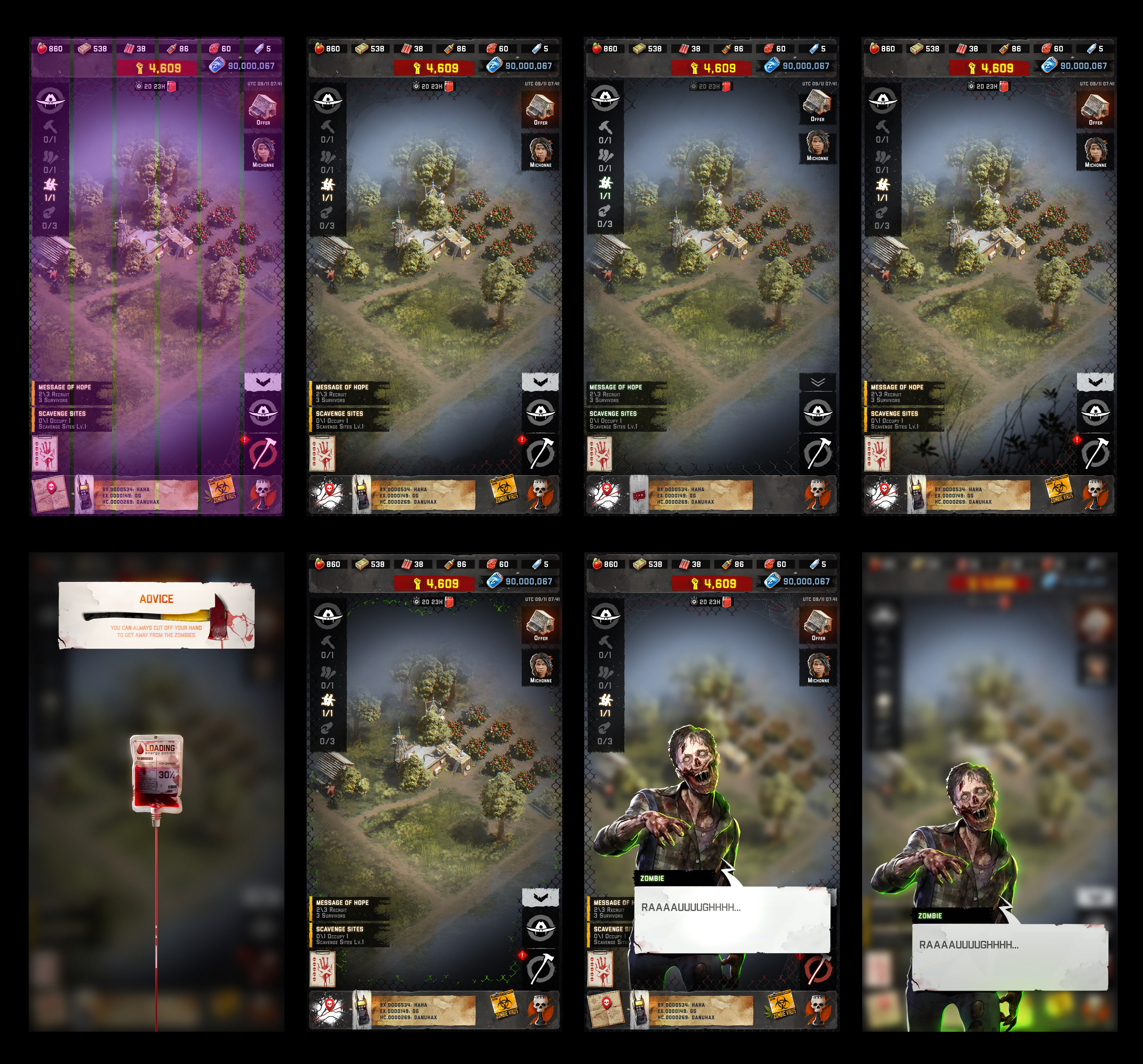 concept ui mobile game_Dmitry_Ananiev-站酷ZCOOL