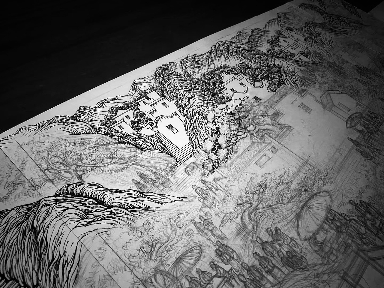 徽商插画设计_张贇ILLUSTRATION-站酷ZCOOL