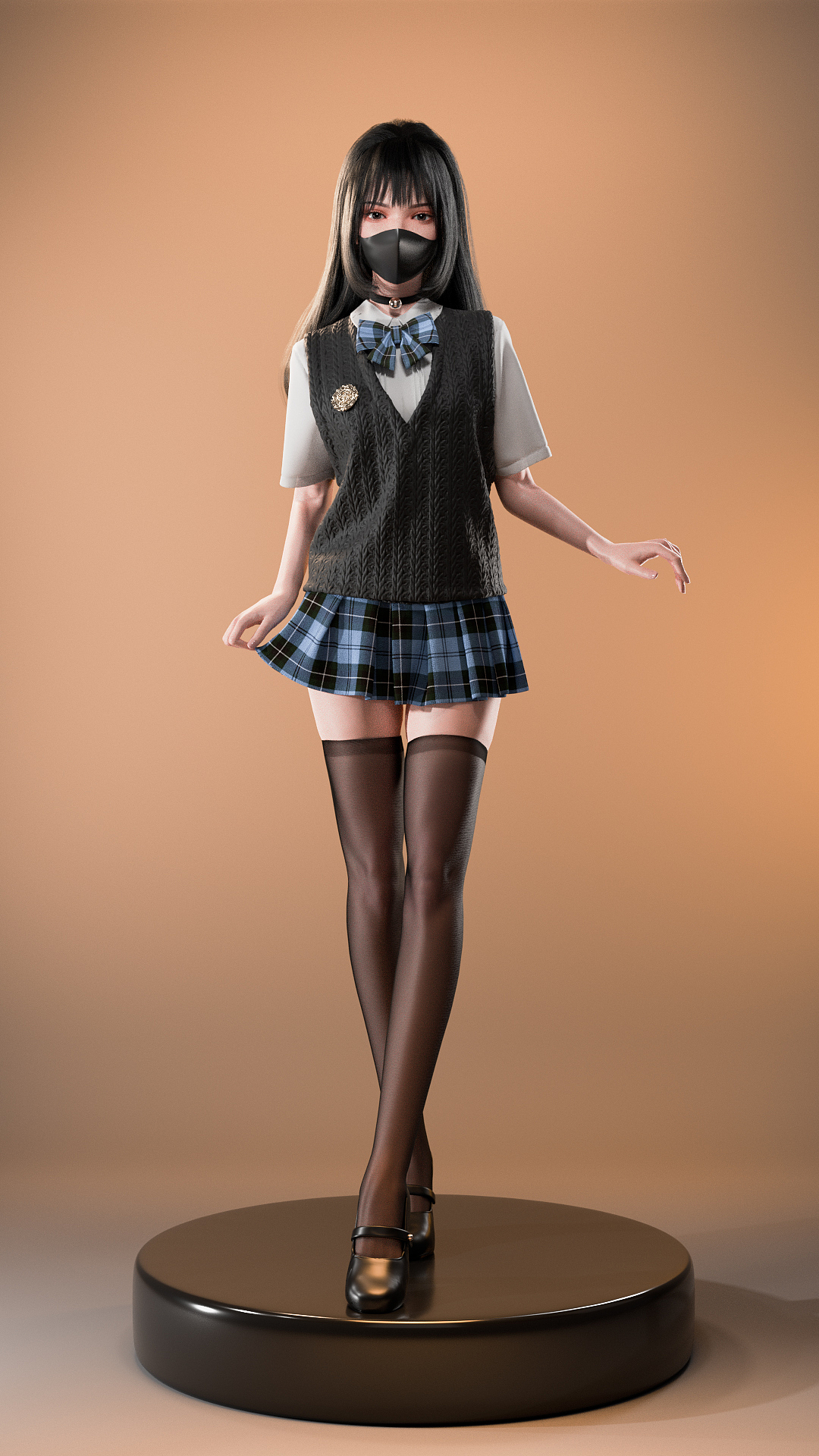 [MD x Blender] 真·手办穿搭换装_觉非Kay20000-站酷ZCOOL