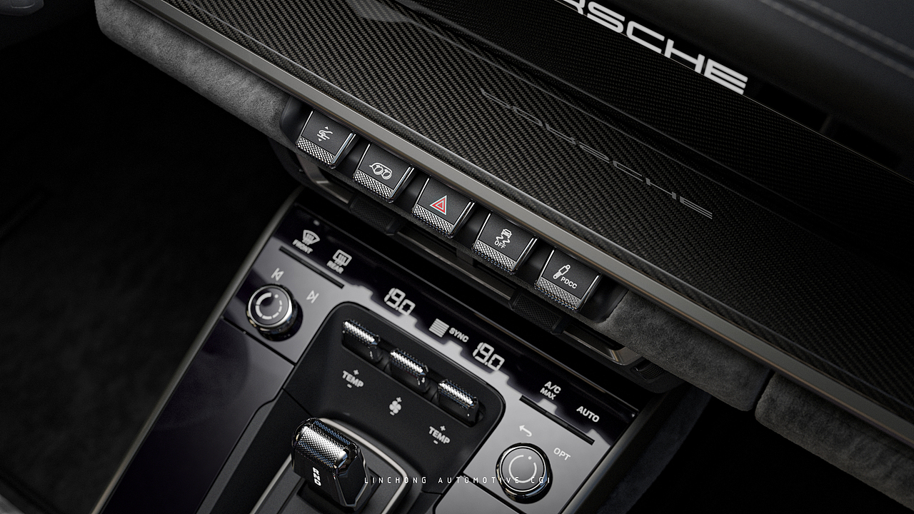 CGI Porsche 911 Turbo S_Tommy_林冲-站酷ZCOOL