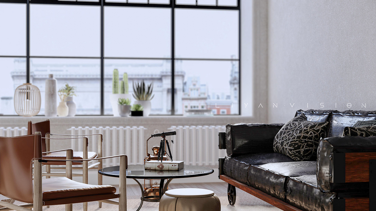 ENS空间表现 | Enscape for SketchUp|space|Commercial Space Design|里研VISION ...