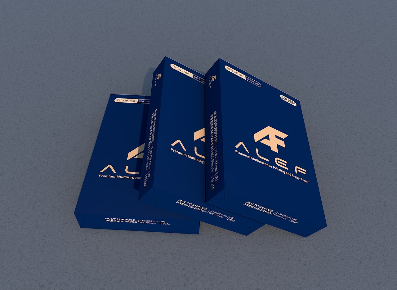 复印纸设计+3D效果图_MonsieurSiu-站酷ZCOOL