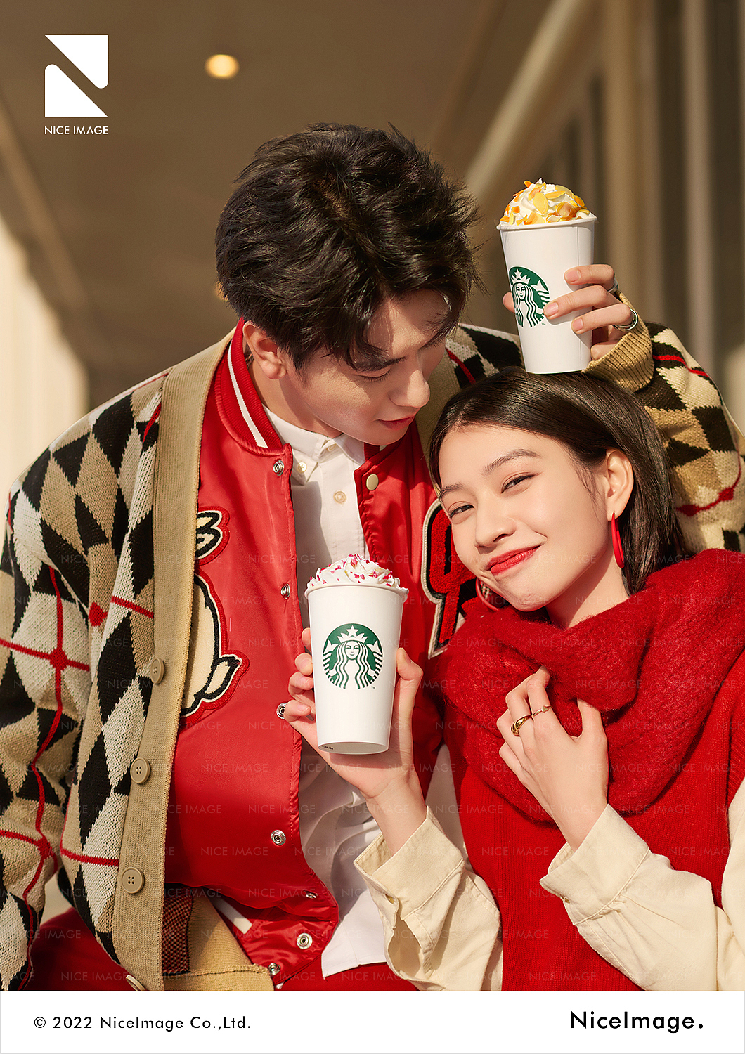 starbucks 星巴克 CNY X NiceImage_NICEIMAGE-站酷ZCOOL