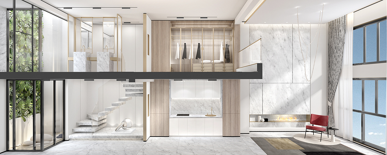 INNEST意巢设计：SOHO·公寓_INNEST意巢设计-站酷ZCOOL