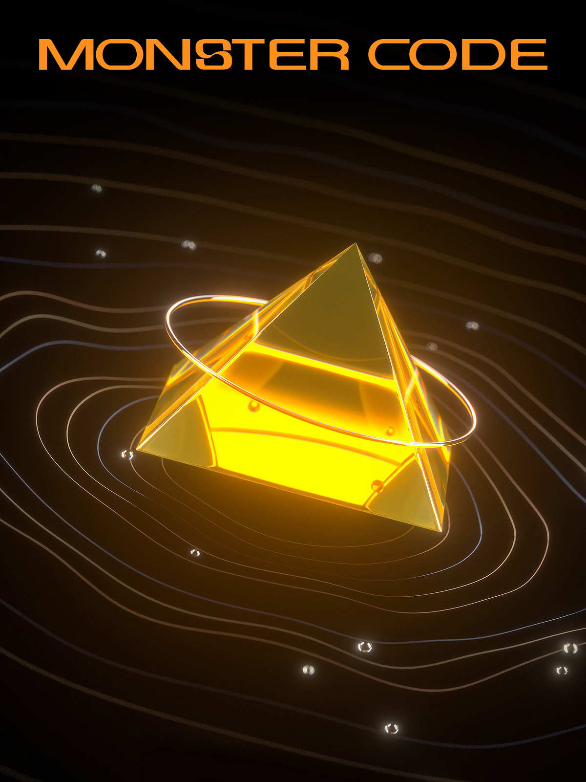 野兽代码金字塔面霜视觉KV 产品渲染场景图 请勿商用_大嘴小兰C4D-站酷ZCOOL