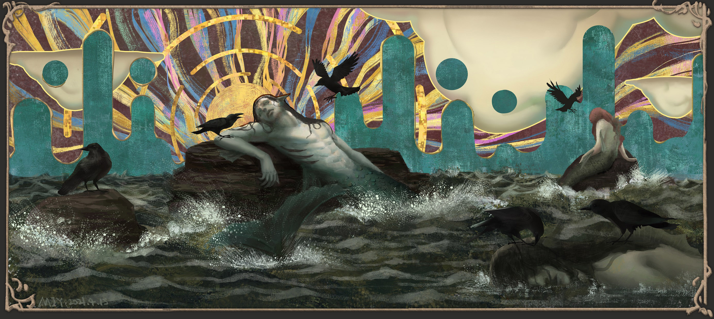 搁浅_哈狸moco-站酷ZCOOL