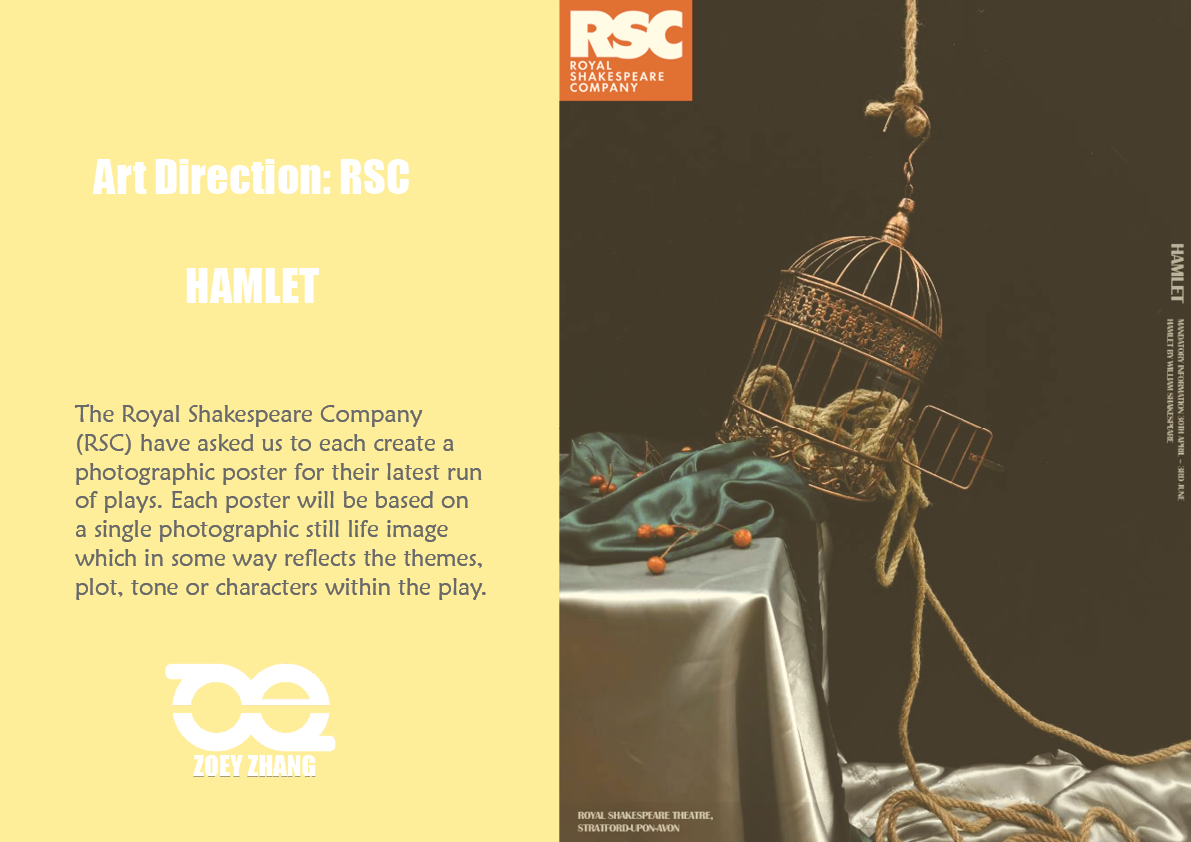 Art Direction: RSC--HAMLET_zeyingzhang-站酷ZCOOL