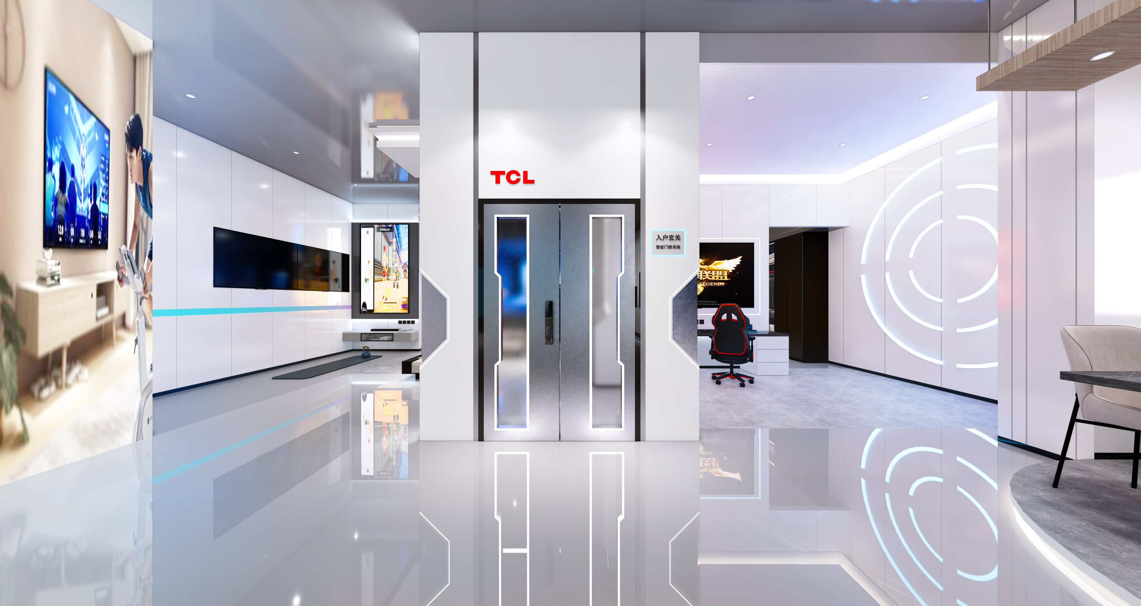 TCL企业展厅_陈壮士设计-站酷ZCOOL