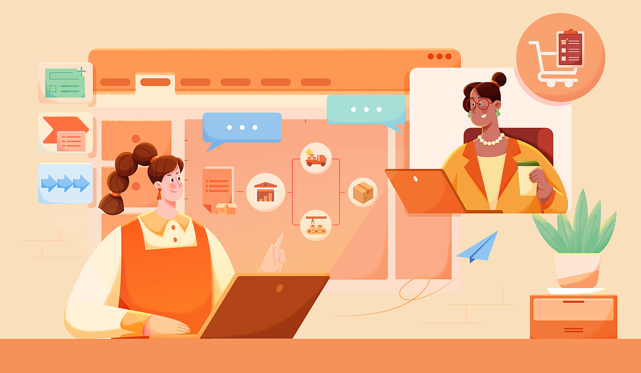 Wings Lernmedien封面插画（三）_由然工作室-站酷ZCOOL