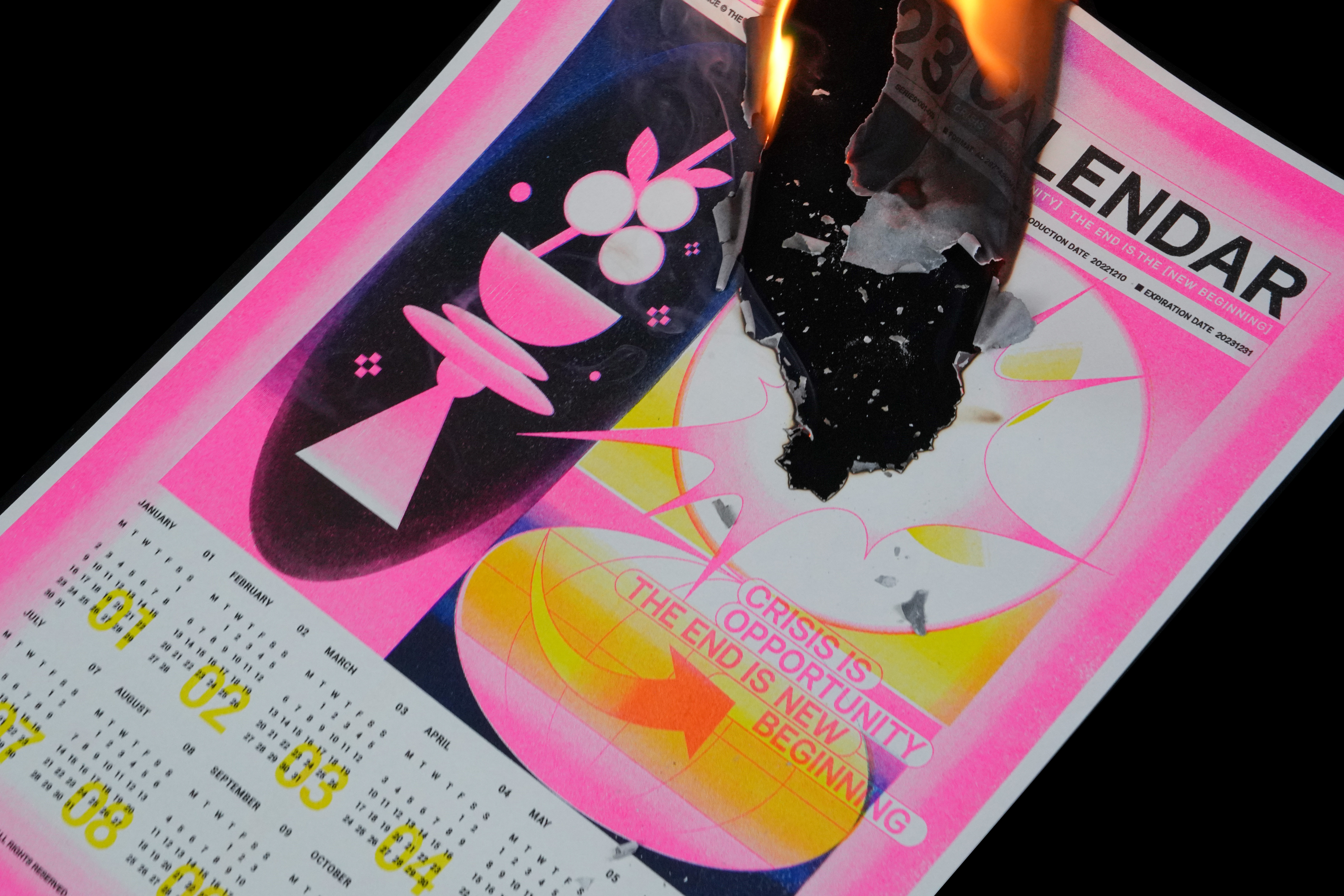 2023 Calendar Poster Design*海报日历_wangshuo_o-站酷ZCOOL