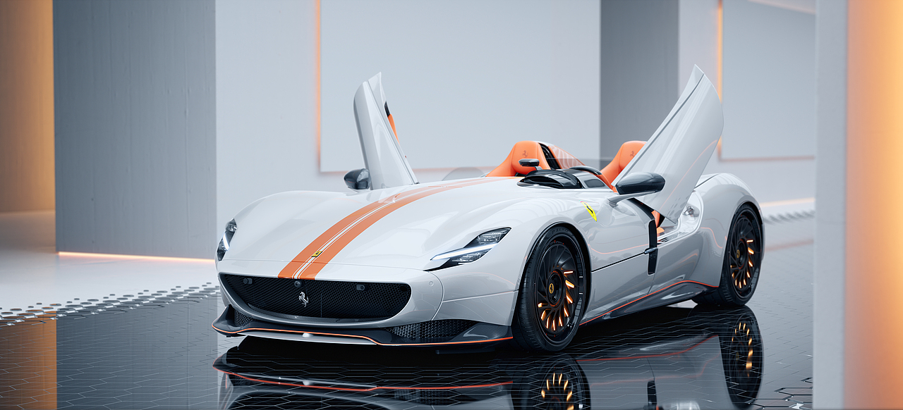 FerrariMonza SP2-CGI 1_VKSiGe-站酷ZCOOL