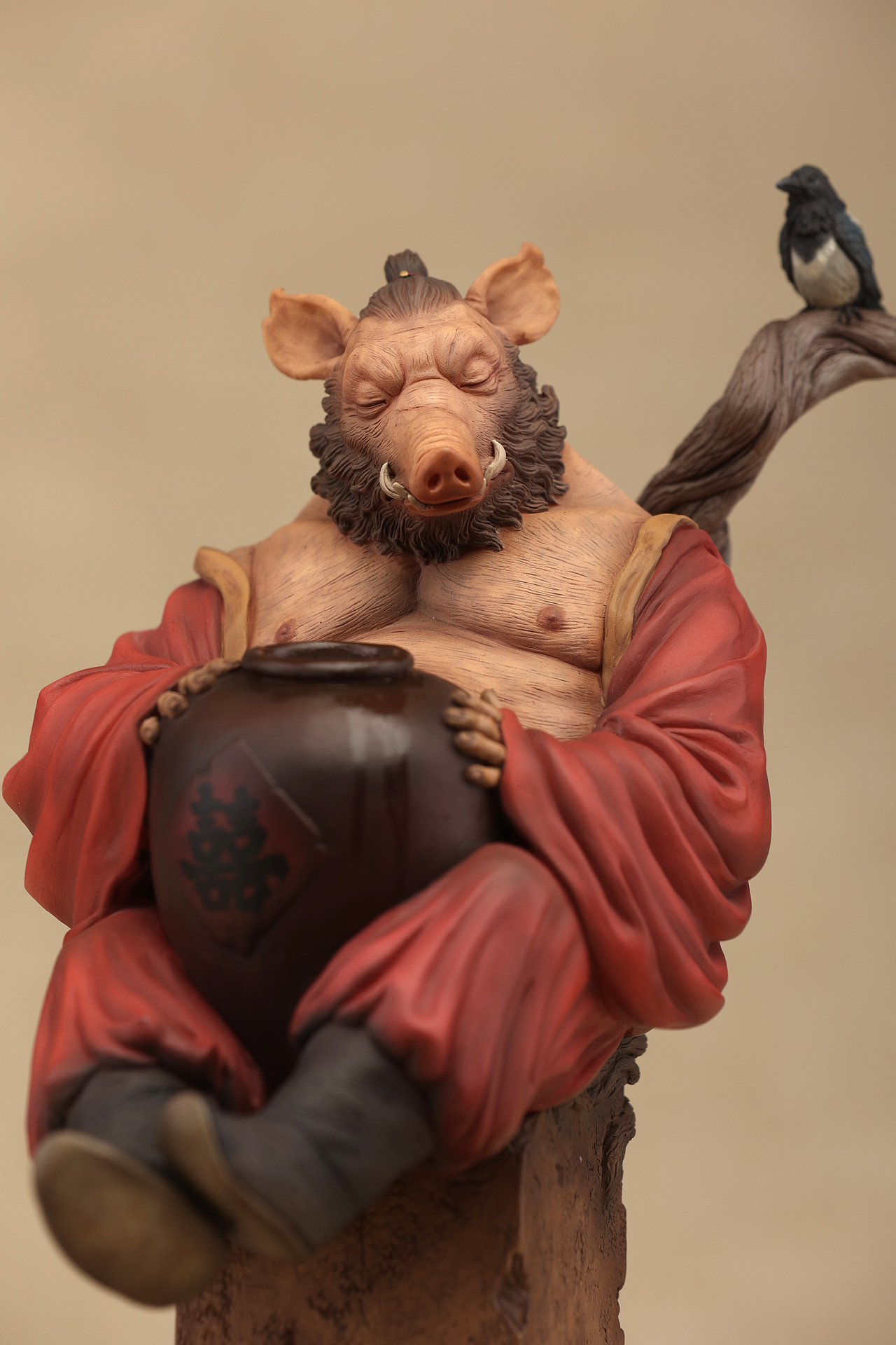 野鸽原创西游GK作品《戒》_Im_野鸽-站酷ZCOOL