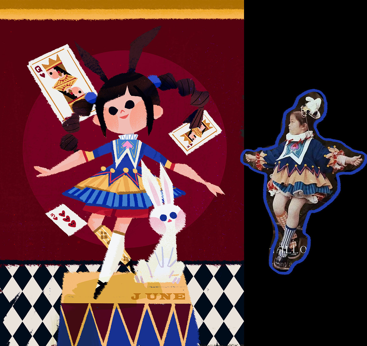 照片转插画_ZCJUNE-站酷ZCOOL