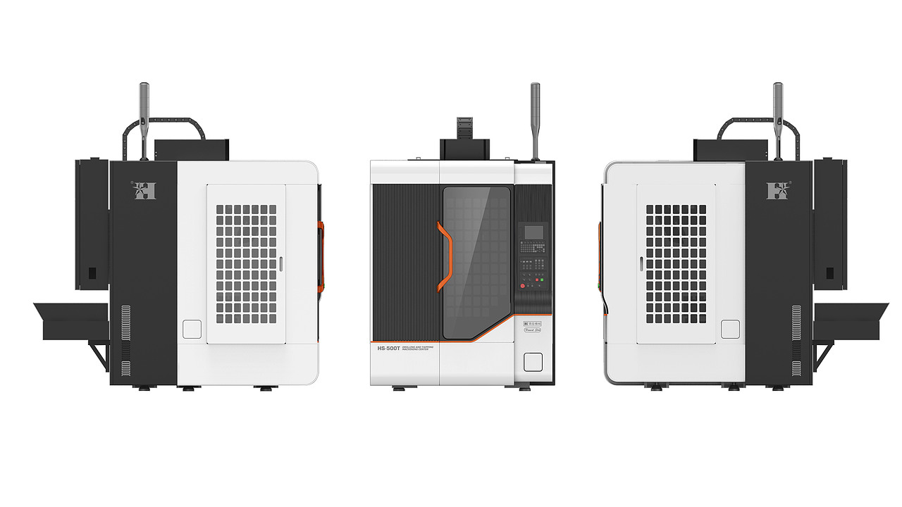 润星机械 | HS-500T Five-axis Machine五轴钻攻机_LazyPozi-站酷ZCOOL