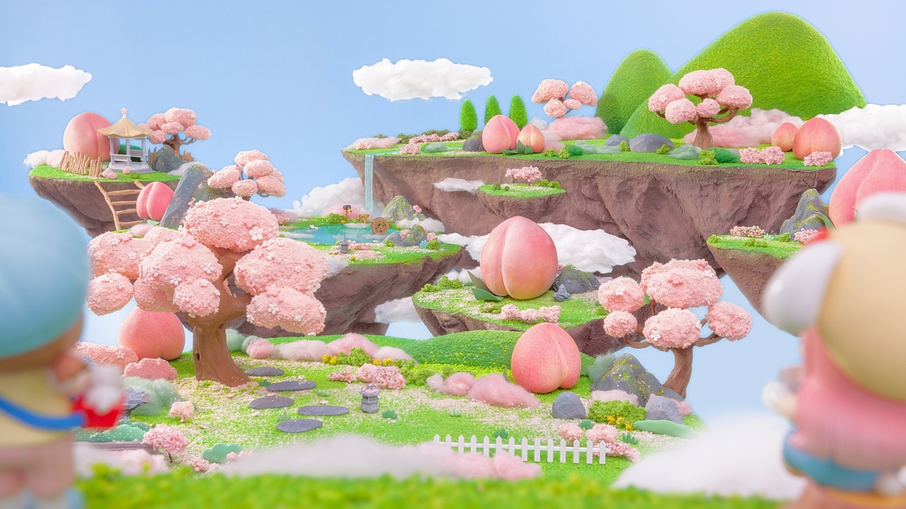 古茗 x 52TOYS《桃源的KIMMY & MIKI》定格动画_麒童工作室-站酷ZCOOL