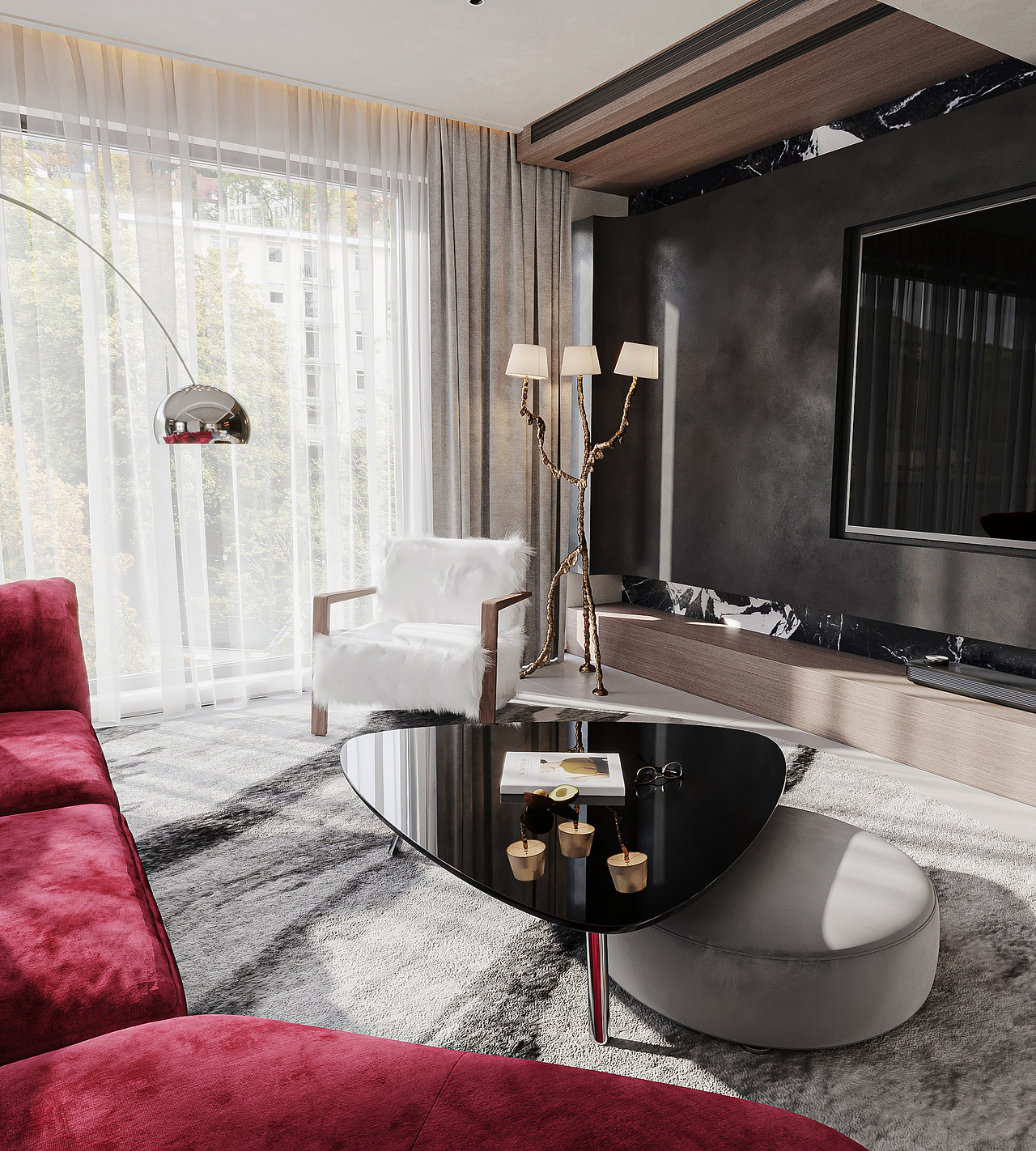 高级黑 _LSL效果图制作-站酷ZCOOL