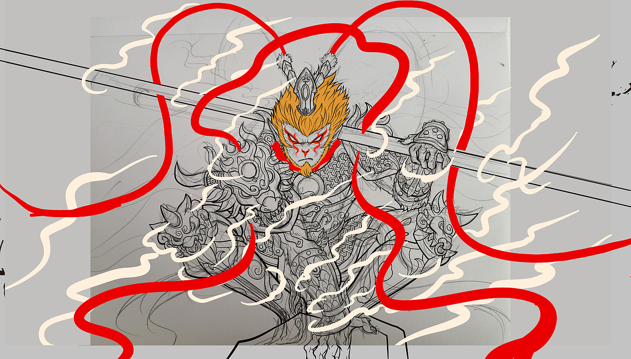 大圣降临_mzgmzg-站酷ZCOOL