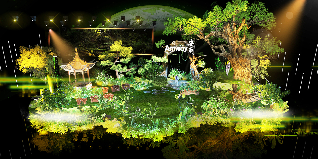 《安利超A盛典》舞美设计_K_Rampro-站酷ZCOOL