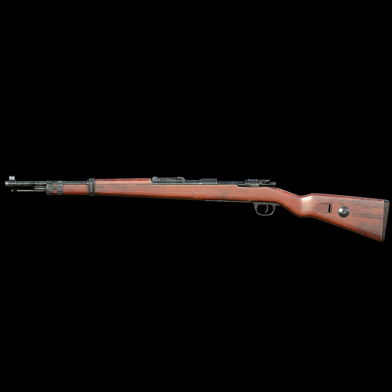 毛瑟步枪98K_吃鸡_CG小鱼-站酷ZCOOL