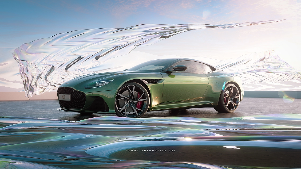 CGI Aston Martin DBS_Tommy_林冲-站酷ZCOOL