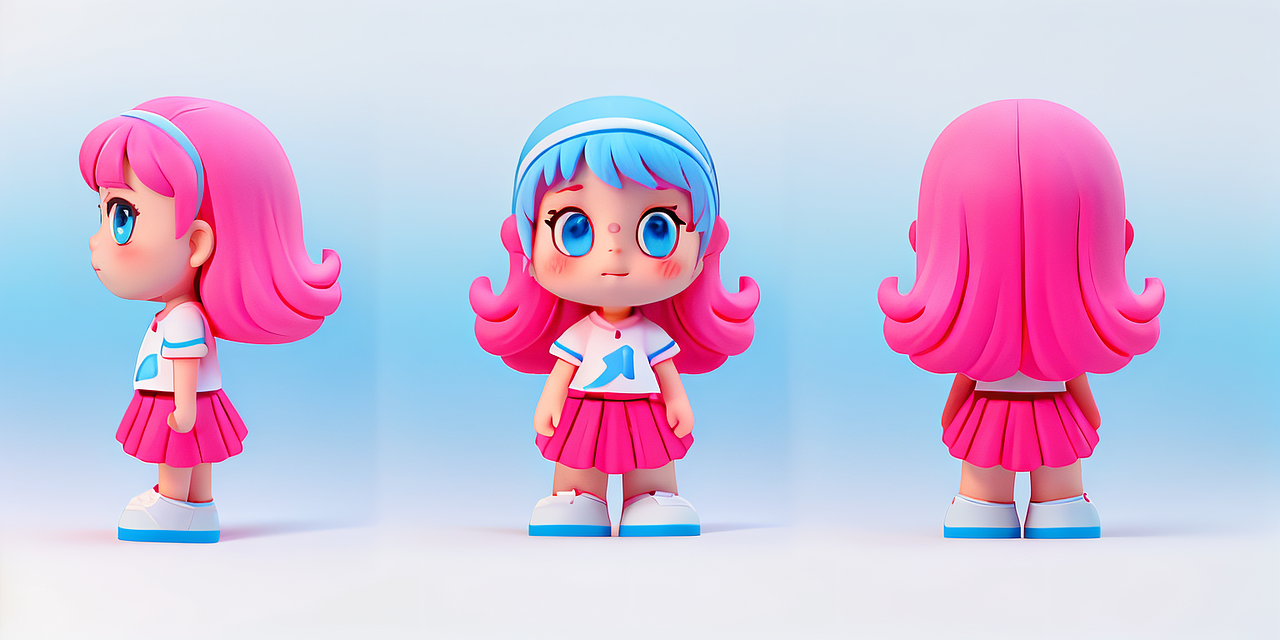 人物IP三视图_sunjoan-站酷ZCOOL