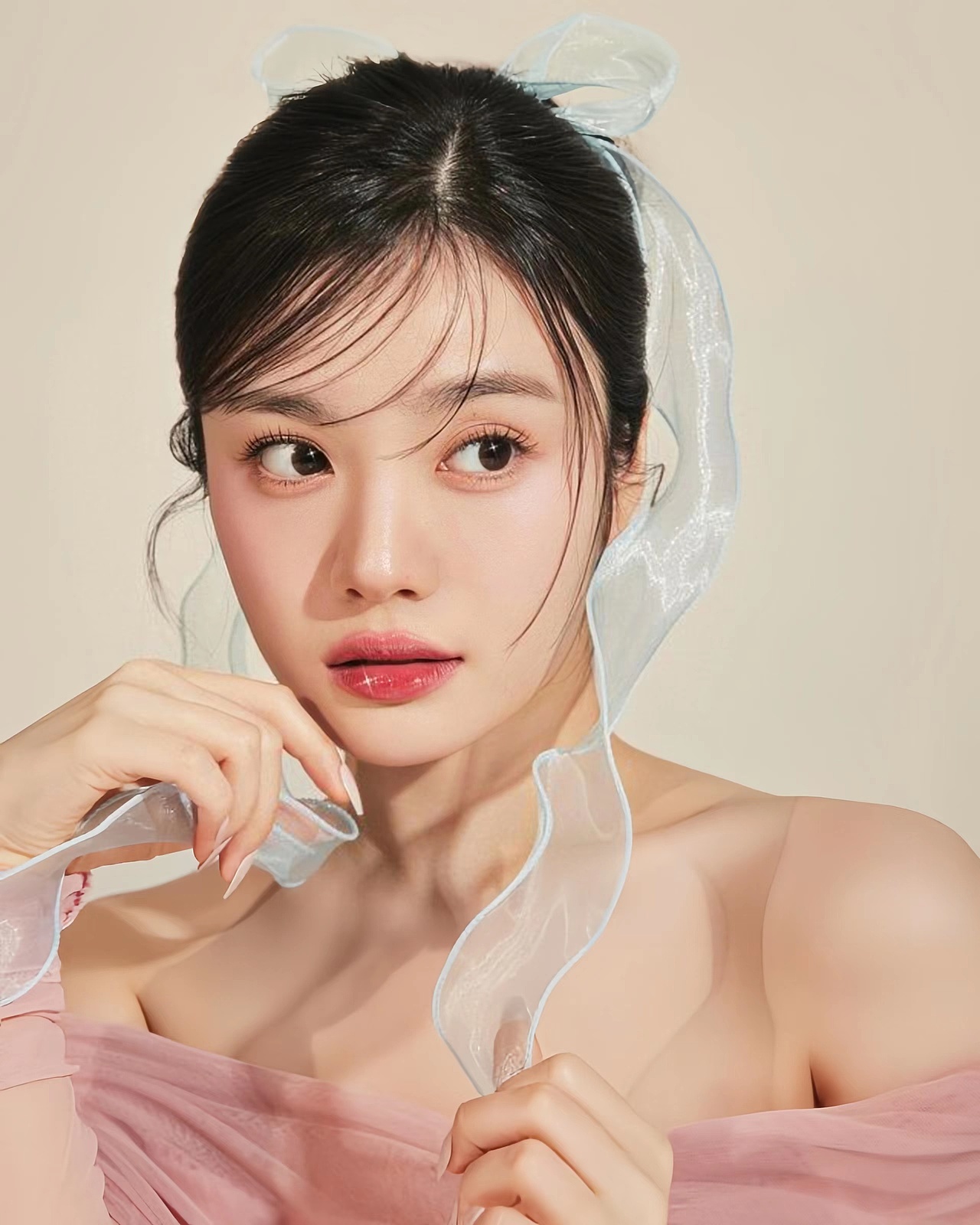 JND模特 | Hada 粉红梨涡少女_广州杰迪韩国模特-站酷ZCOOL