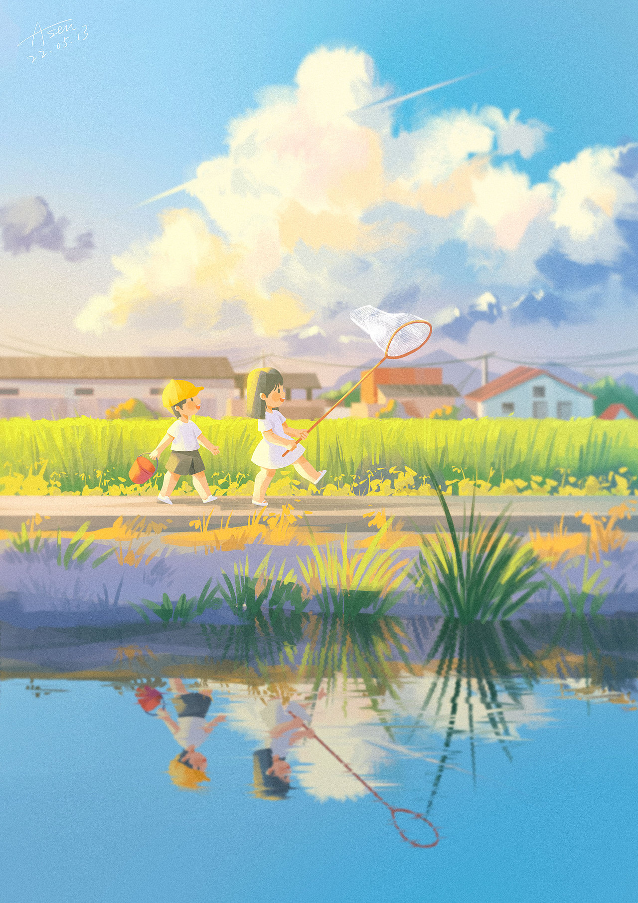 【色彩速涂】氛围练习50图_阿森Asen-站酷ZCOOL